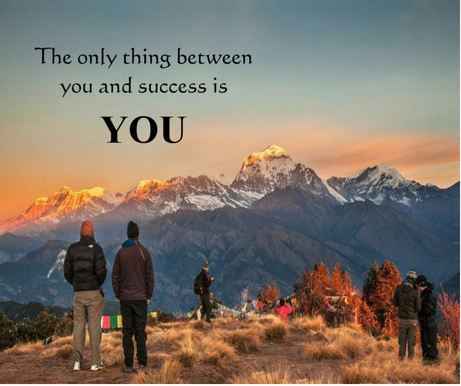 Mountain Motivational Quote Facebook Post