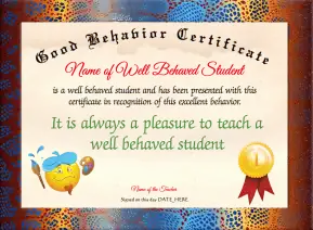 Achievement Certificate