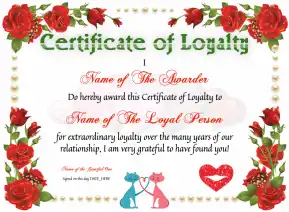 5-Year Service Award Certificate | Editable Employee Recognition ...